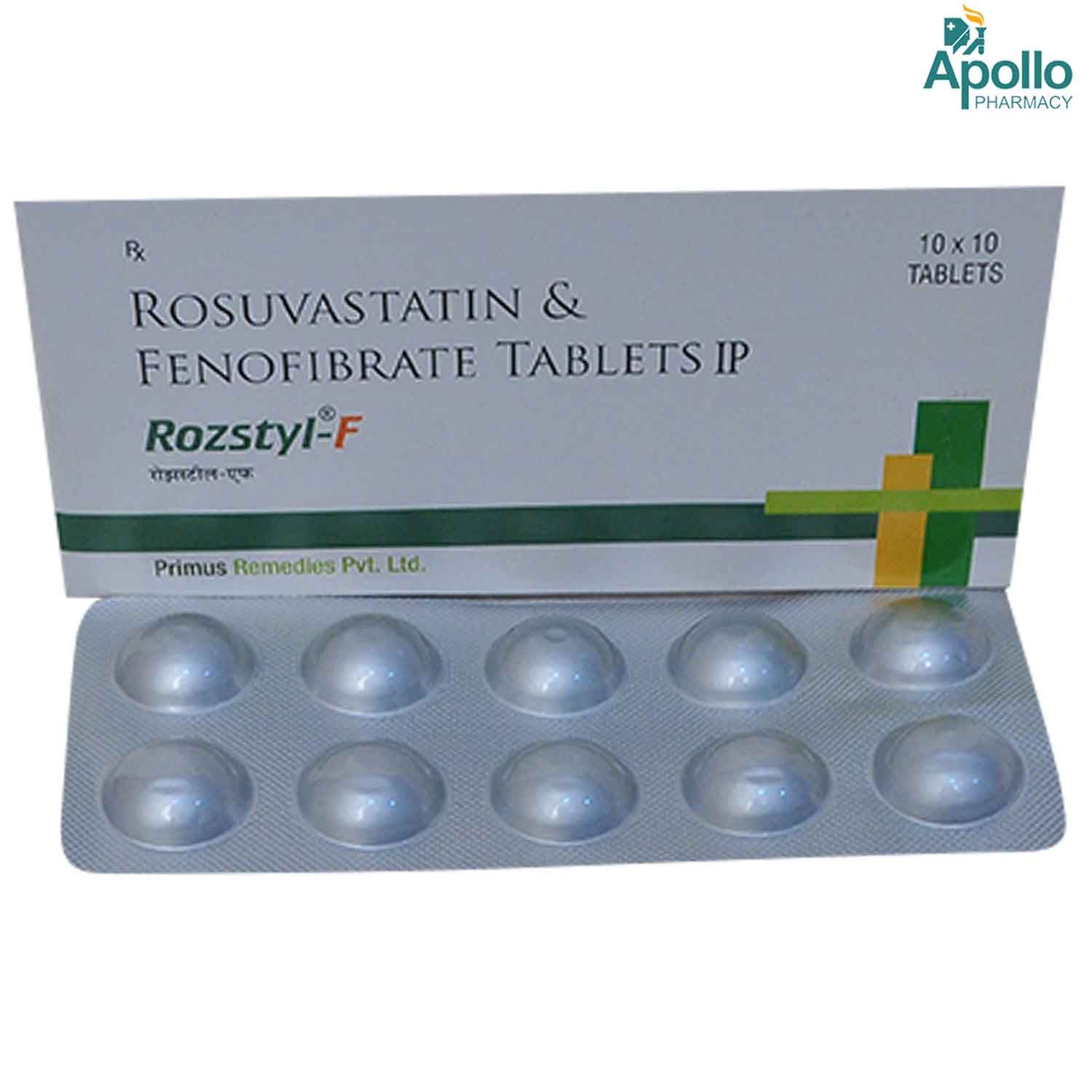 Rozstyl F Tablet 10's Price, Uses, Side Effects, Composition - Apollo ...