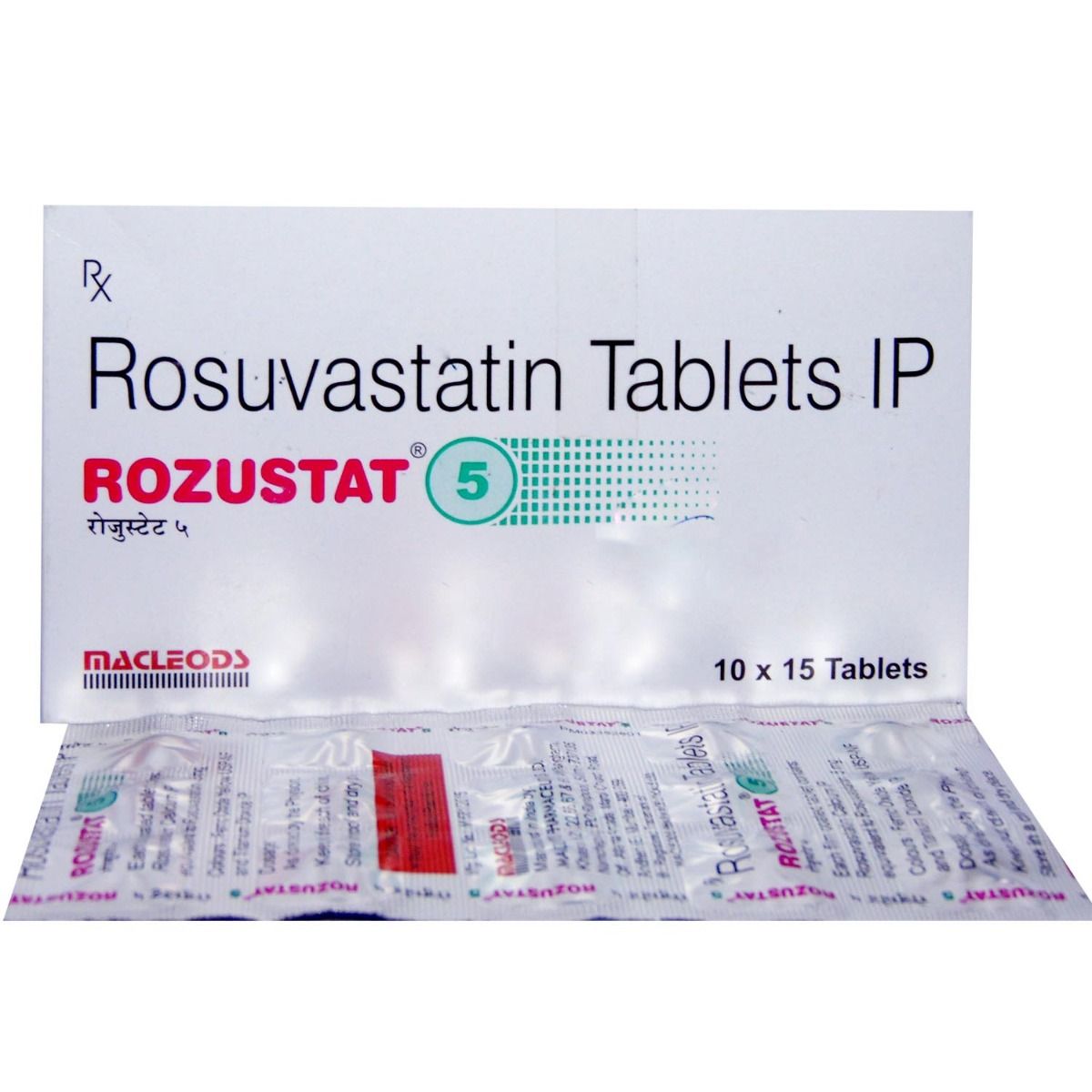 Rozustat 5 Tablet 15's Price, Uses, Side Effects, Composition - Apollo ...