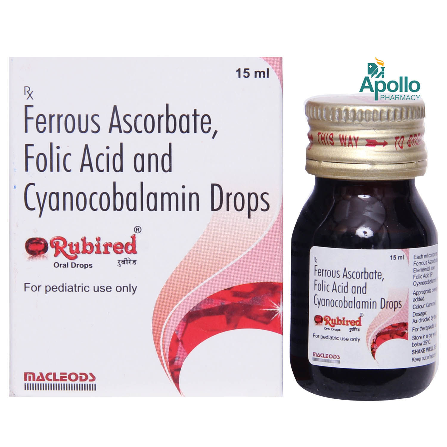 Rubired Drops 15 ml Price, Uses, Side Effects, Composition - Apollo ...