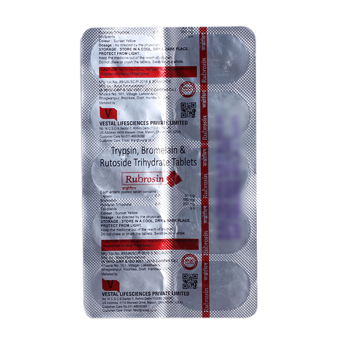 Rubrosin Tablet 10's Price, Uses, Side Effects, Composition - Apollo ...
