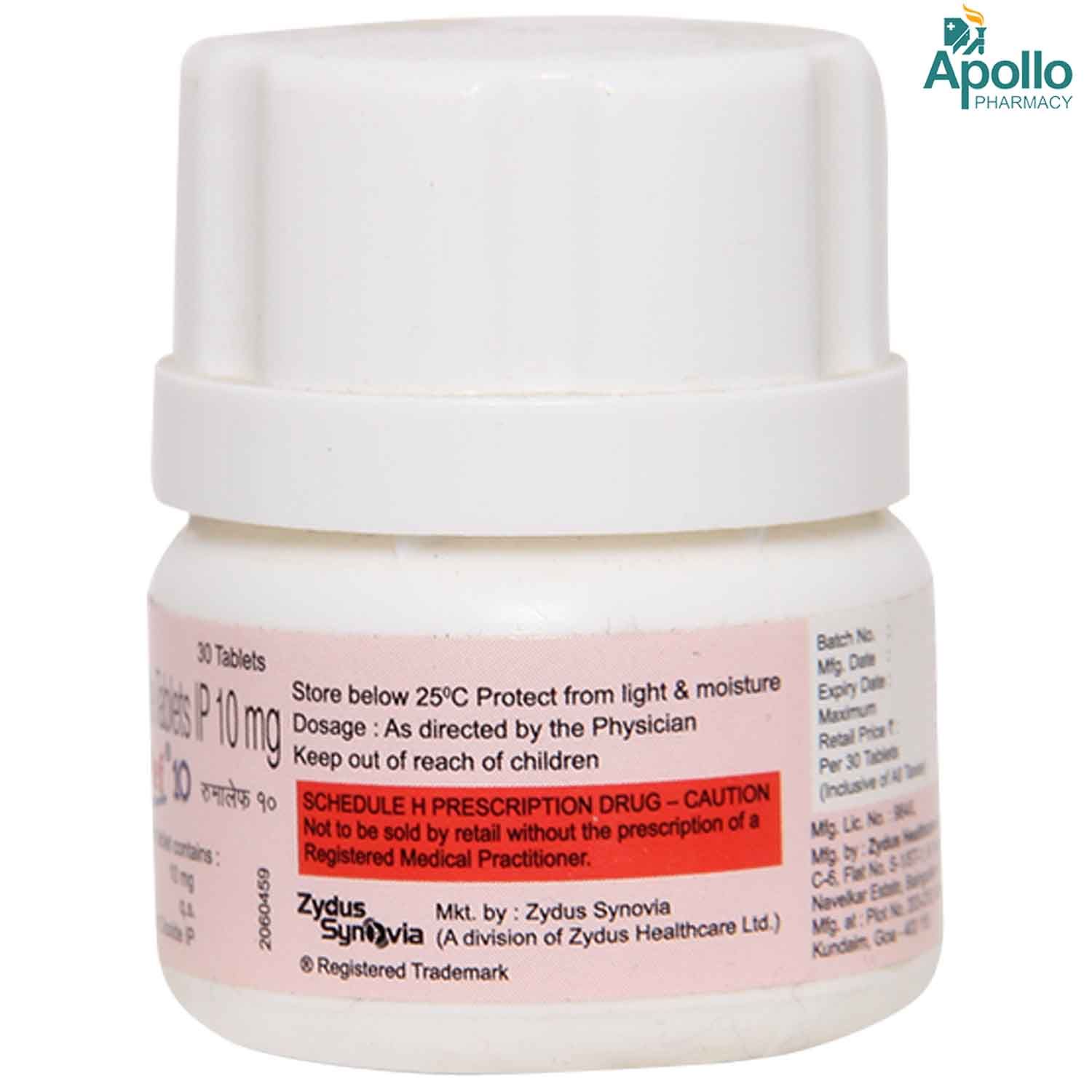 Rumalef 10 Tablet | Uses, Side Effects, Price | Apollo Pharmacy