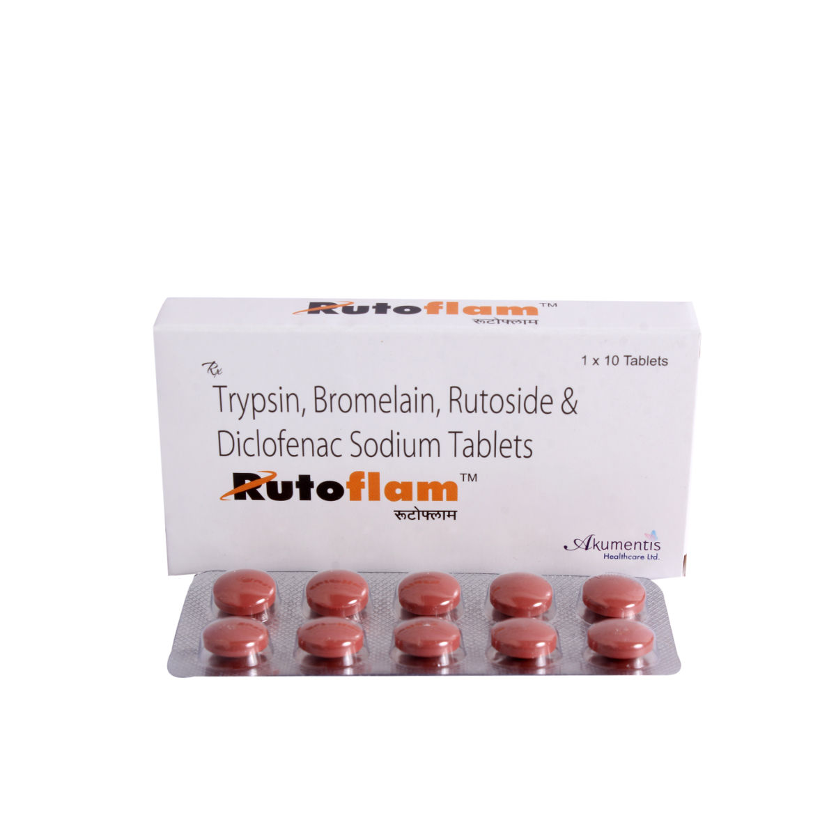 Rutoflam Tablet 10's Price, Uses, Side Effects, Composition - Apollo ...