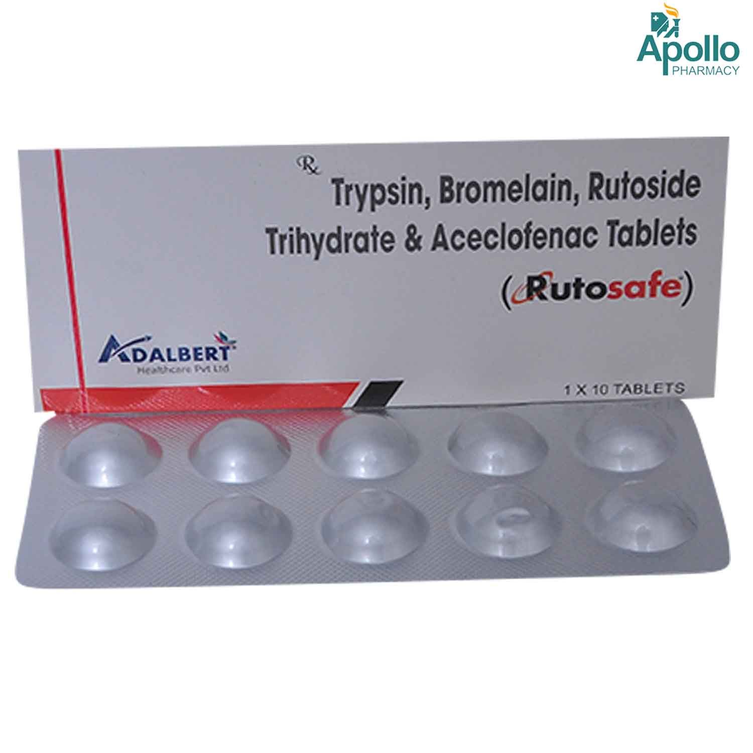 RUTOSAFE TABLET 10'S Price, Uses, Side Effects, Composition - Apollo ...