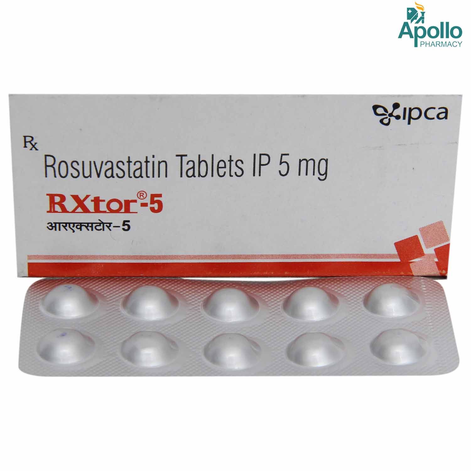 Rxtor-5 Tablet 10's Price, Uses, Side Effects, Composition - Apollo ...