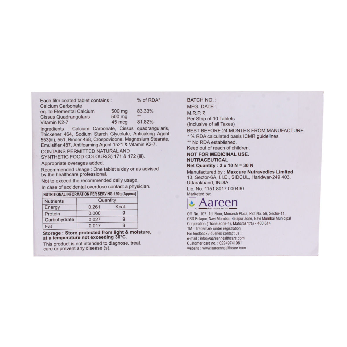 Safefrac Plus Tablet 10's Price, Uses, Side Effects, Composition ...