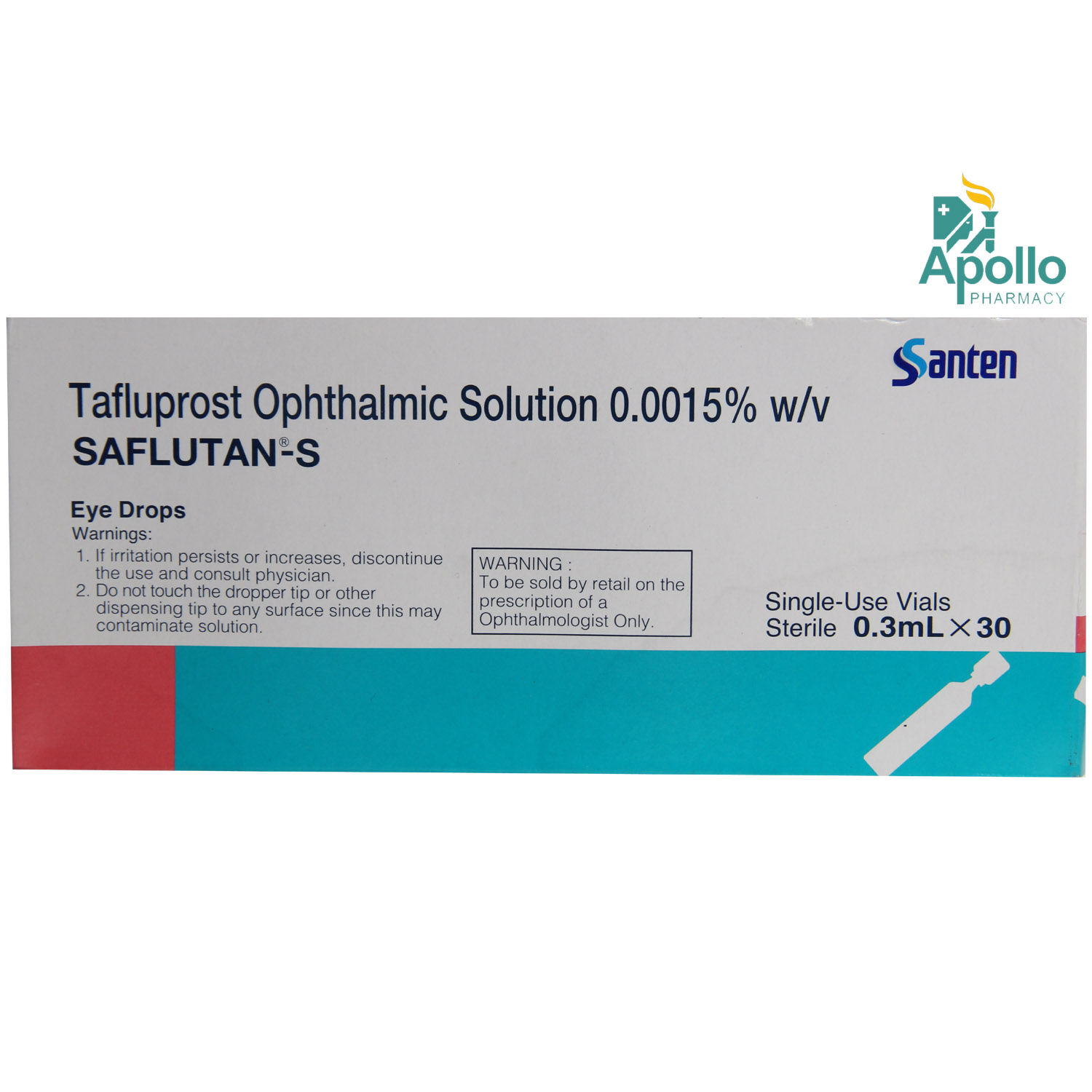 Saflutan-S Eye Drops 0.3 ml Price, Uses, Side Effects, Composition ...