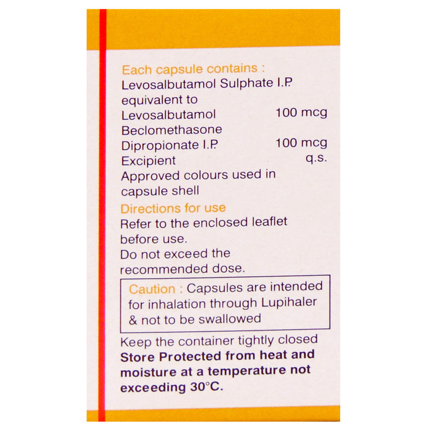 Salbair B Transcaps 30's Price, Uses, Side Effects, Composition ...