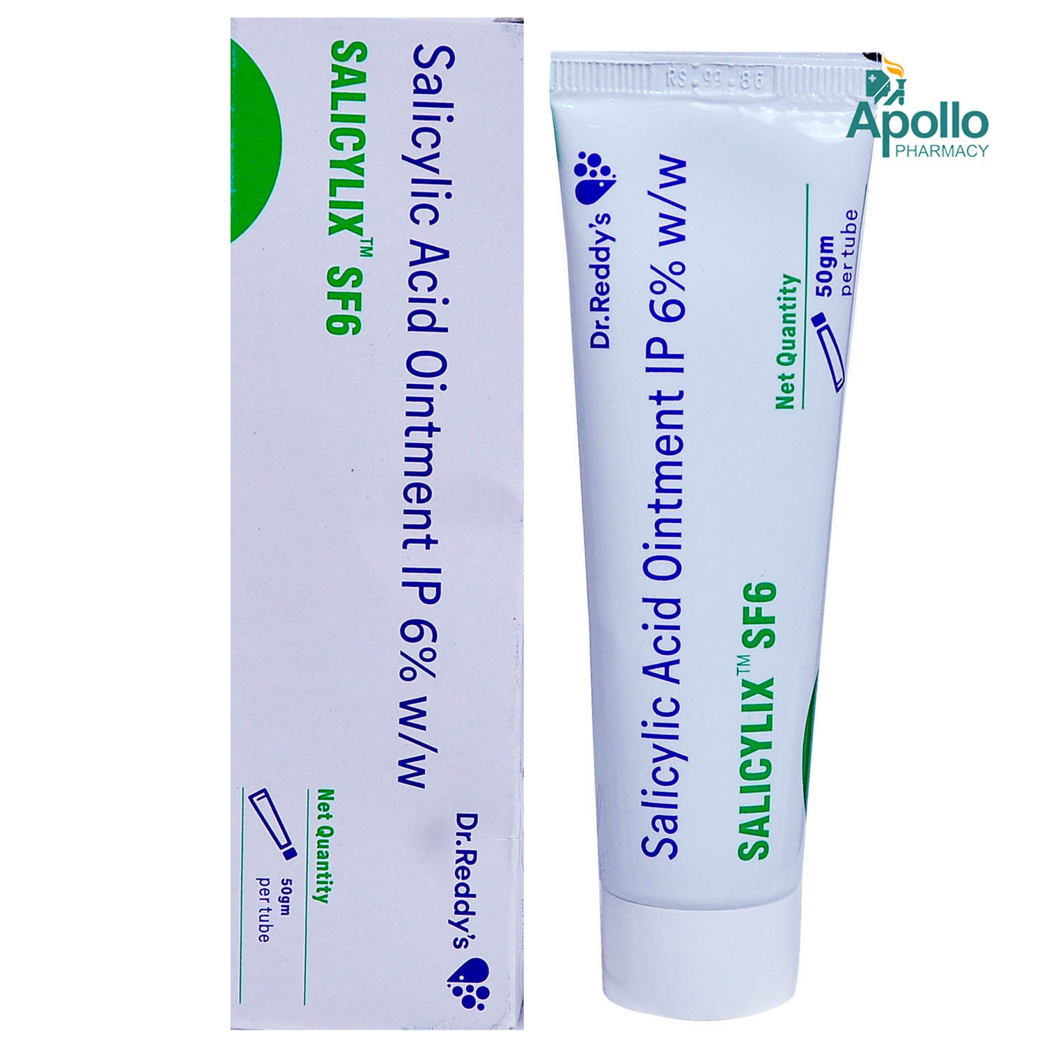 Salicylix SF 6% Ointment 50 gm Price, Uses, Side Effects, Composition ...
