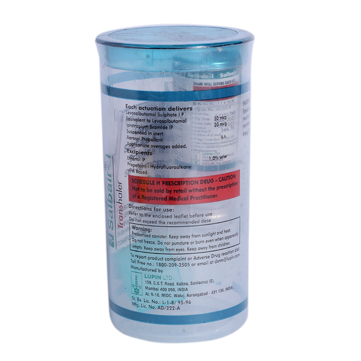 Salbair I Inhaler Price, Uses, Side Effects, Composition - Apollo Pharmacy