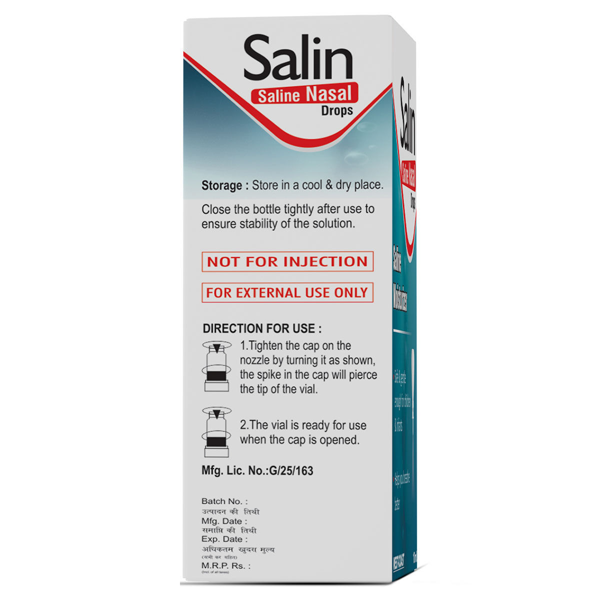 Buy Salin Nasal Drops | 19 Minutes Delivery | Apollo Pharmacy