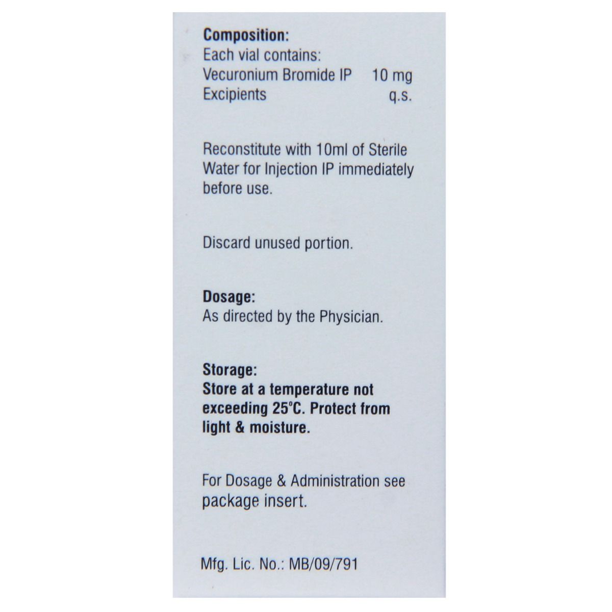 Samvec-10 Injection Vial 1's Price, Uses, Side Effects, Composition ...