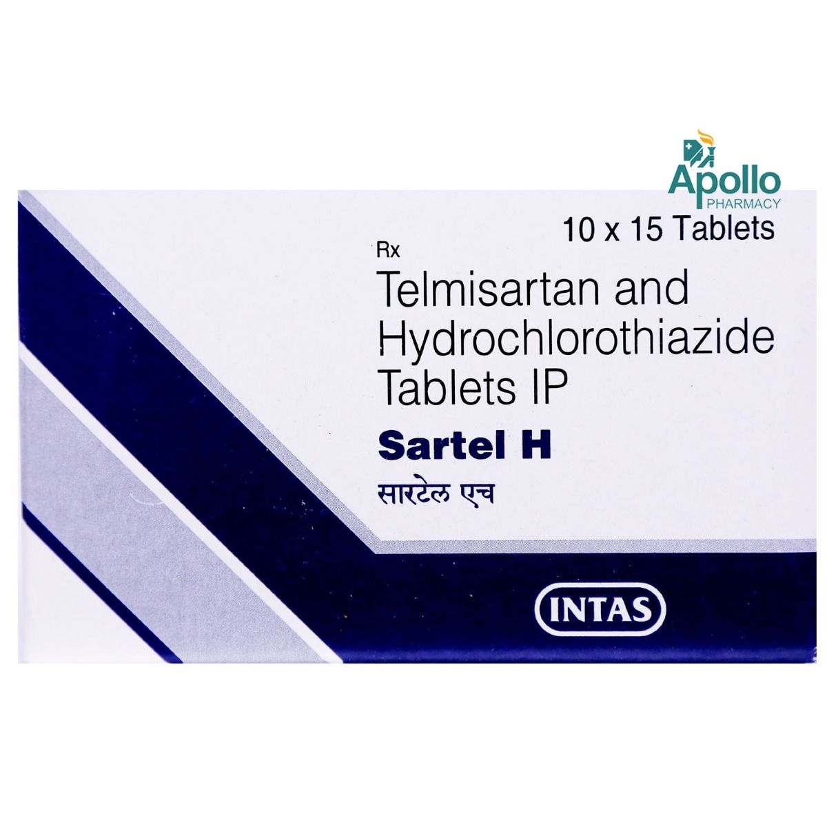 Sartel H Tablet 15's Price, Uses, Side Effects, Composition - Apollo ...