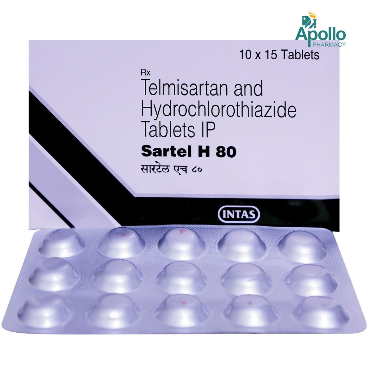 Sartel H 80 Tablet 15's Price, Uses, Side Effects, Composition - Apollo ...