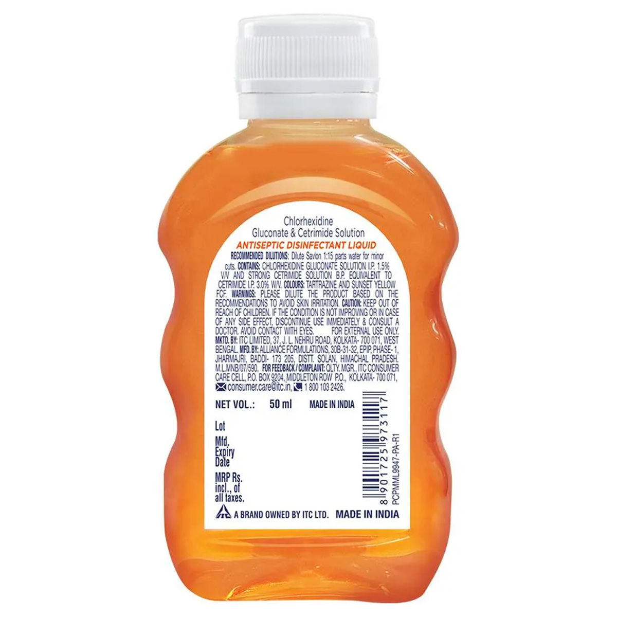 Savlon Antiseptic Disinfectant Liquid, 50 ml Price, Uses, Side Effects ...