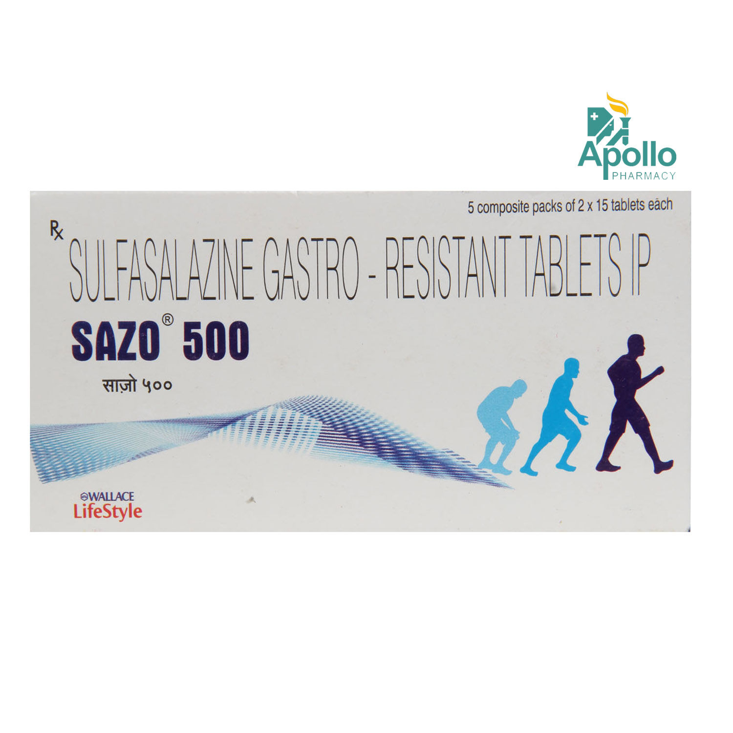 Sazo 500 Tablet 15's Price, Uses, Side Effects, Composition - Apollo ...