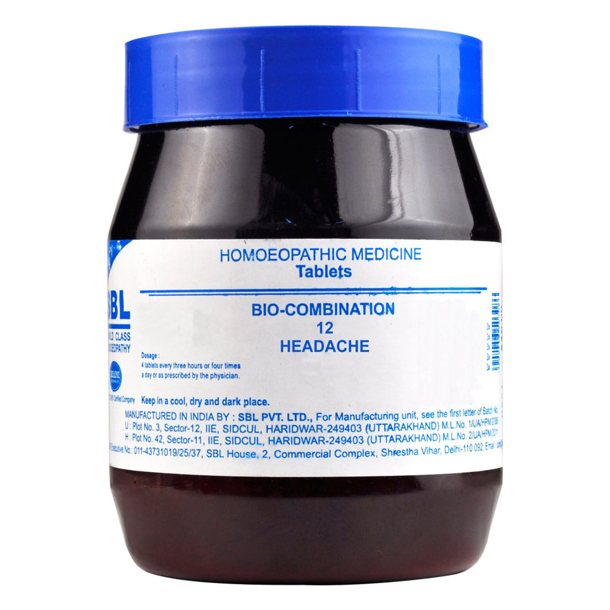 Buy SBL Bio-Combination 12 (BC) Tablets, 450 gm | 19 Minutes Delivery ...