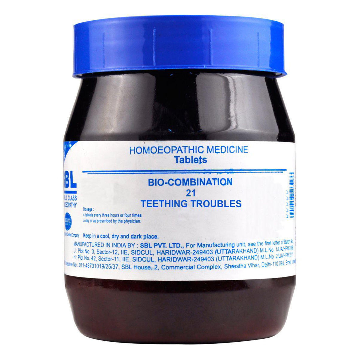 Buy SBL Bio-Combination 21 (BC) Tablets, 450 gm | 19 Minutes Delivery ...