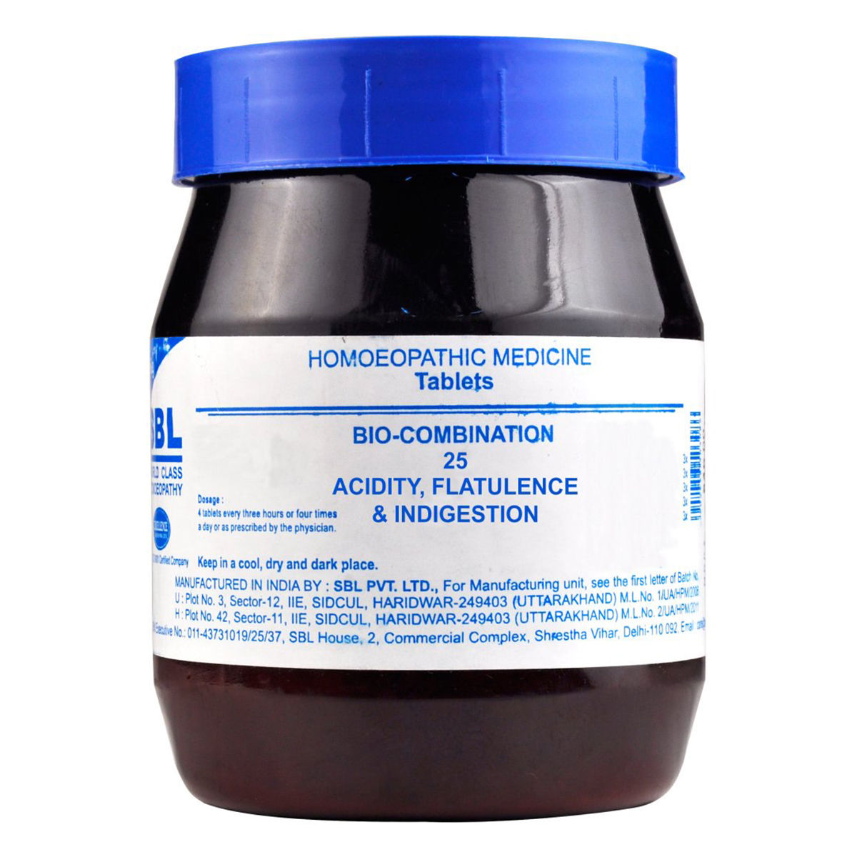 Buy SBL Bio-Combination 25 (BC) Tablets, 450 gm | 19 Minutes Delivery ...