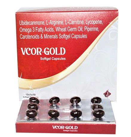 Vcor-Gold Softgel Capsule | Uses, Side Effects, Price | Apollo Pharmacy