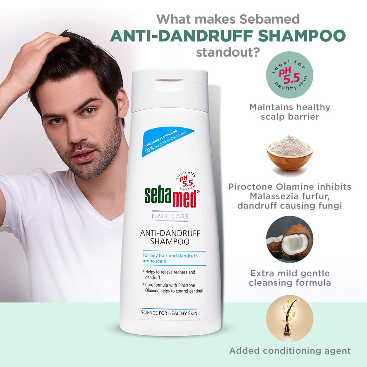 Sebamed Anti-Dandruff Shampoo, 200 ml Price, Uses, Side Effects ...