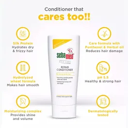Buy Sebamed Hair Repair Conditioner for Normal to Dry Hair, 200 ml | 19 ...