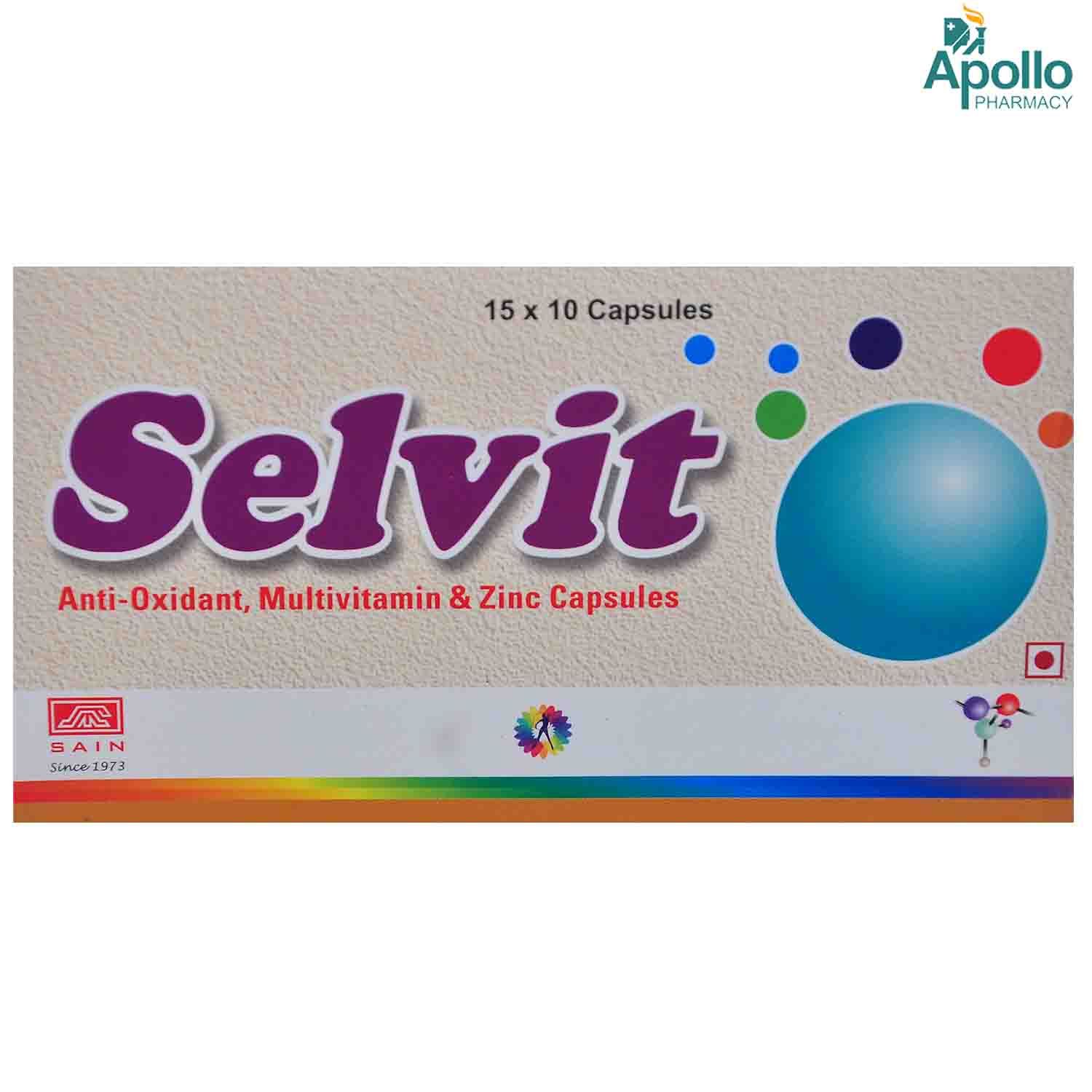 Selvit Tablet | Uses, Side Effects, Price | Apollo Pharmacy