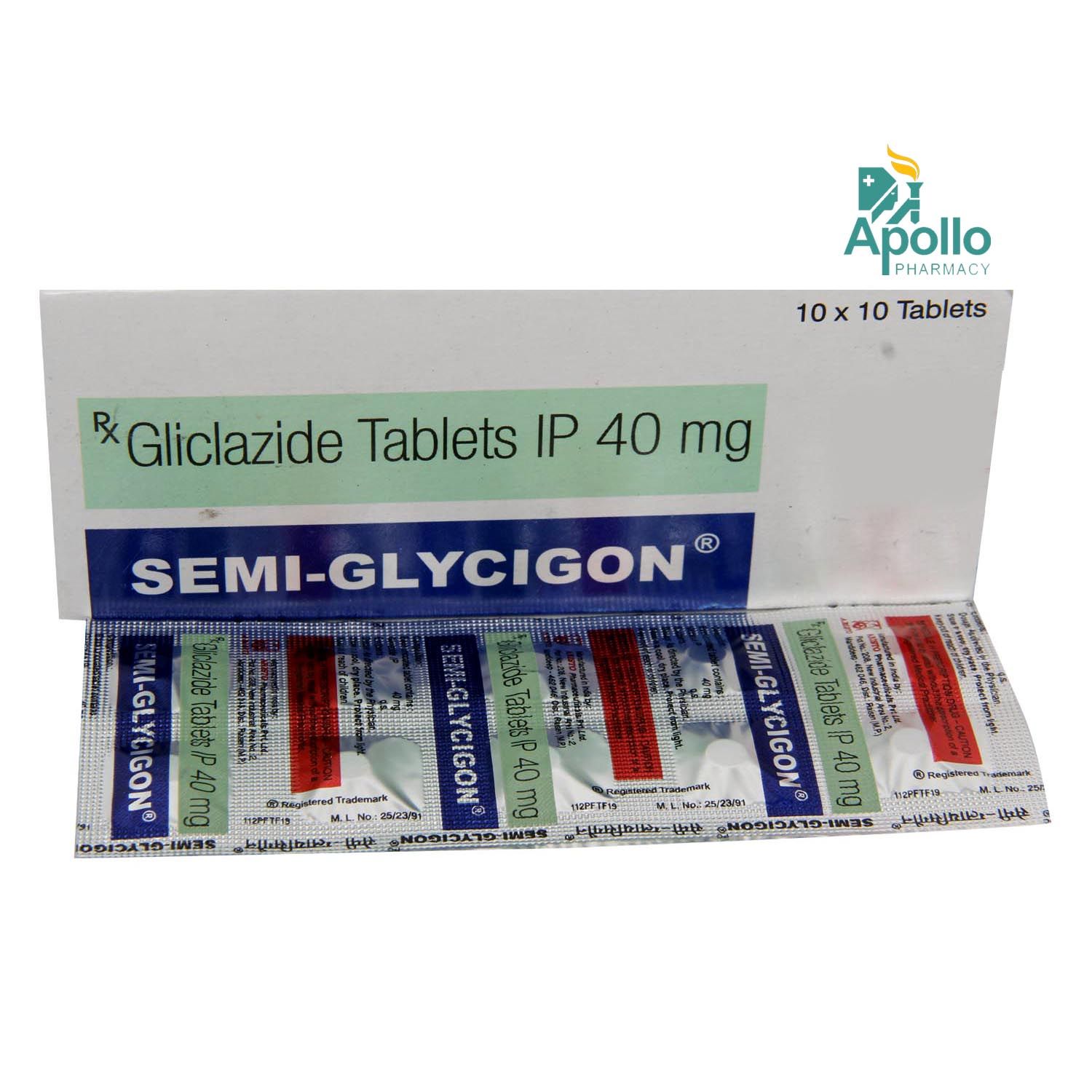 Semi-Glycigon Tablet 10's Price, Uses, Side Effects, Composition ...
