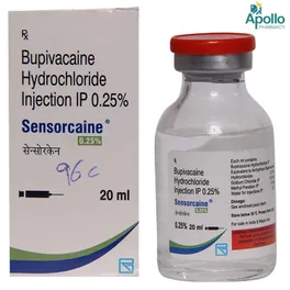 Sensorcaine 20ml 0.25 % Injection | Uses, Side Effects, Price | Apollo ...