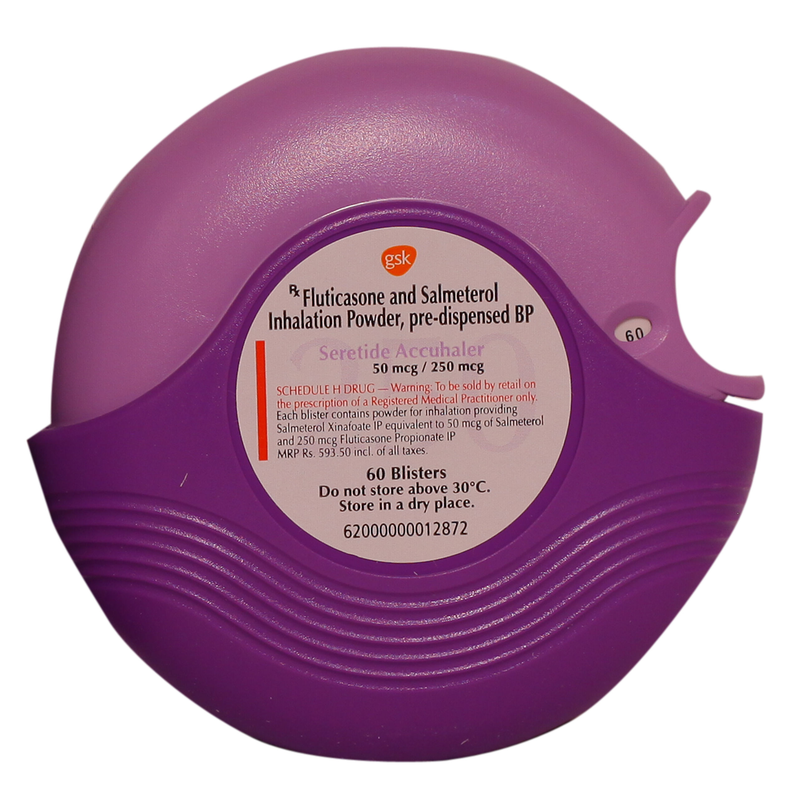 Seretide 50 mcg/250 mcg Accuhaler | Uses, Side Effects, Price | Apollo ...