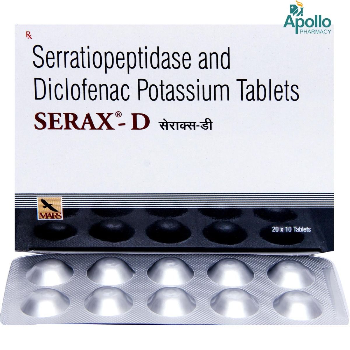 Serax-D Tablet 10's Price, Uses, Side Effects, Composition - Apollo ...