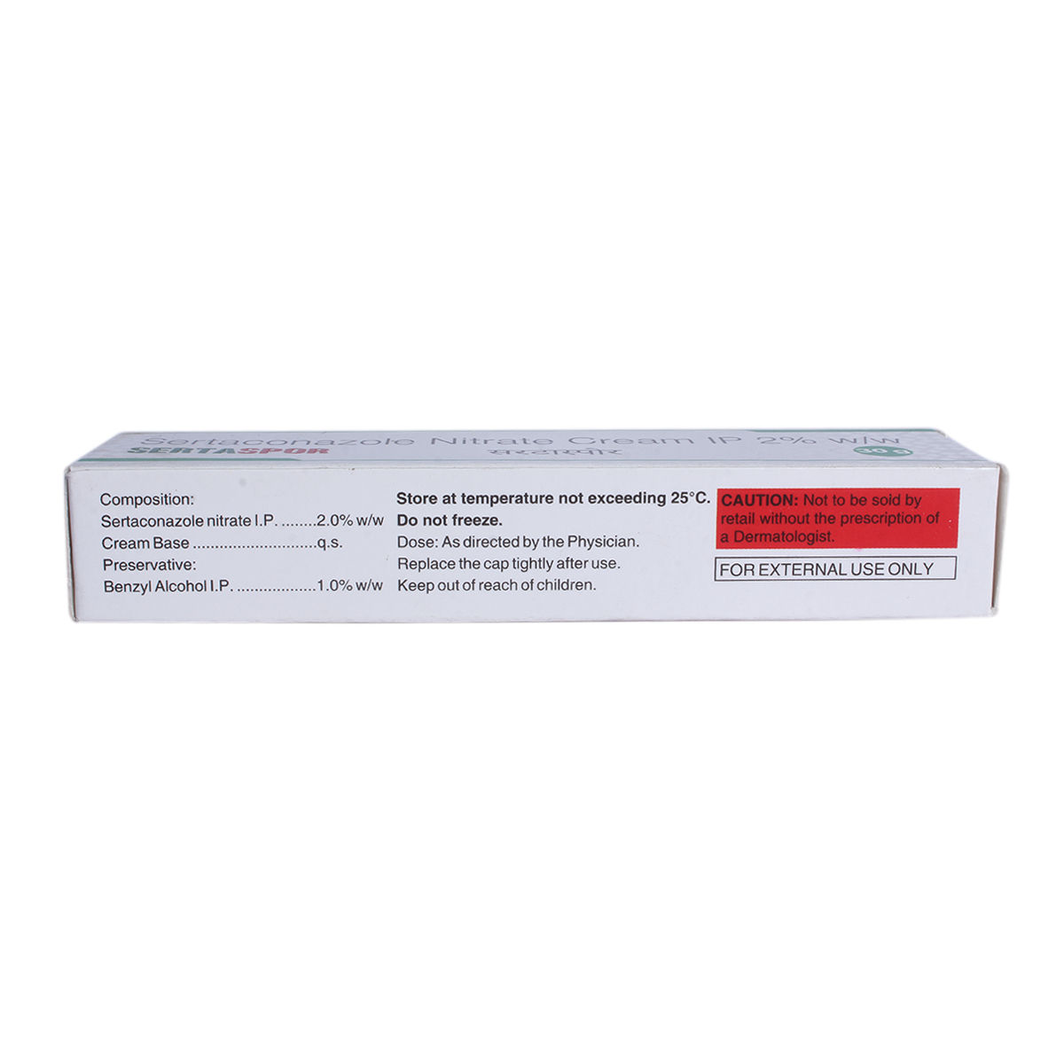 Sertaspor Cream 30gm Price, Uses, Side Effects, Composition - Apollo ...
