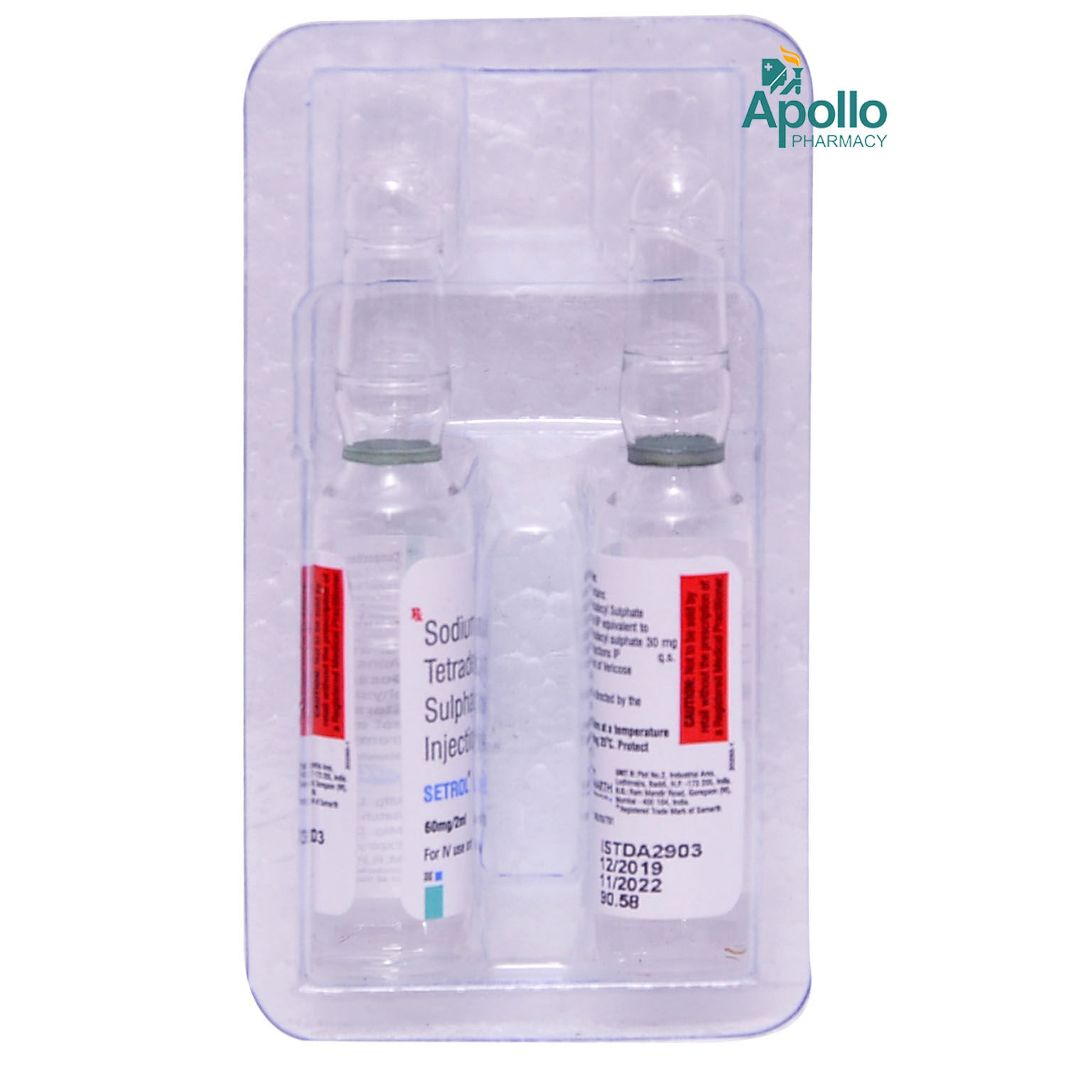 Setrol Injection 2 ml Price, Uses, Side Effects, Composition - Apollo ...
