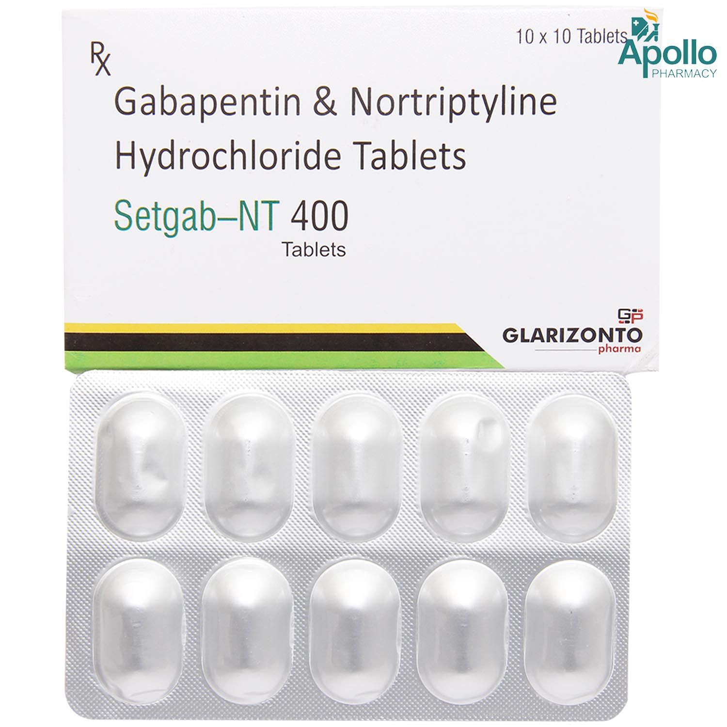Setgab NT 400 Tablet | Uses, Side Effects, Price | Apollo Pharmacy