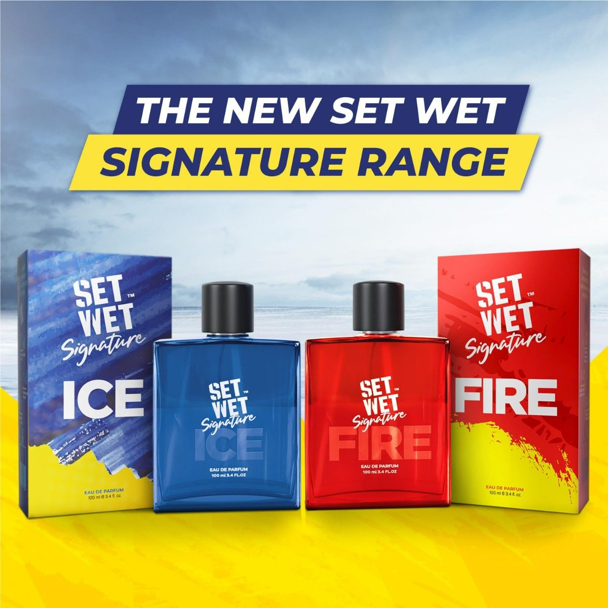 Buy Set Wet Signature Ice Perfume, 100 ml | 19 Minutes Delivery ...
