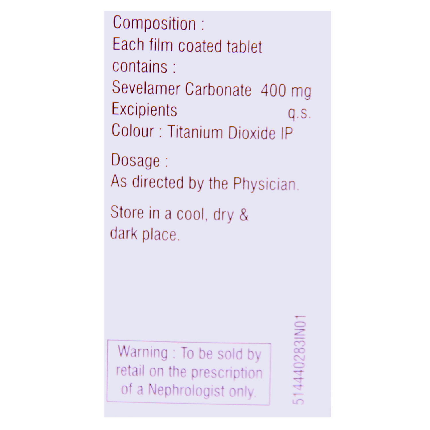Sevcar-400 Tablet 10's Price, Uses, Side Effects, Composition - Apollo ...