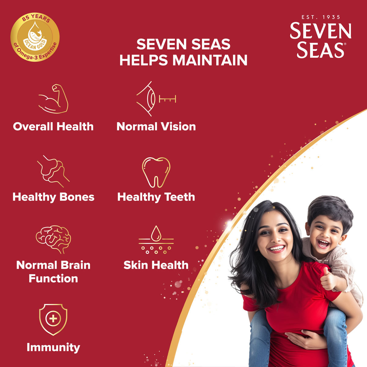 Buy Seven Seas Original Cod-Liver Oil Capsule 500's | 19 Minutes ...