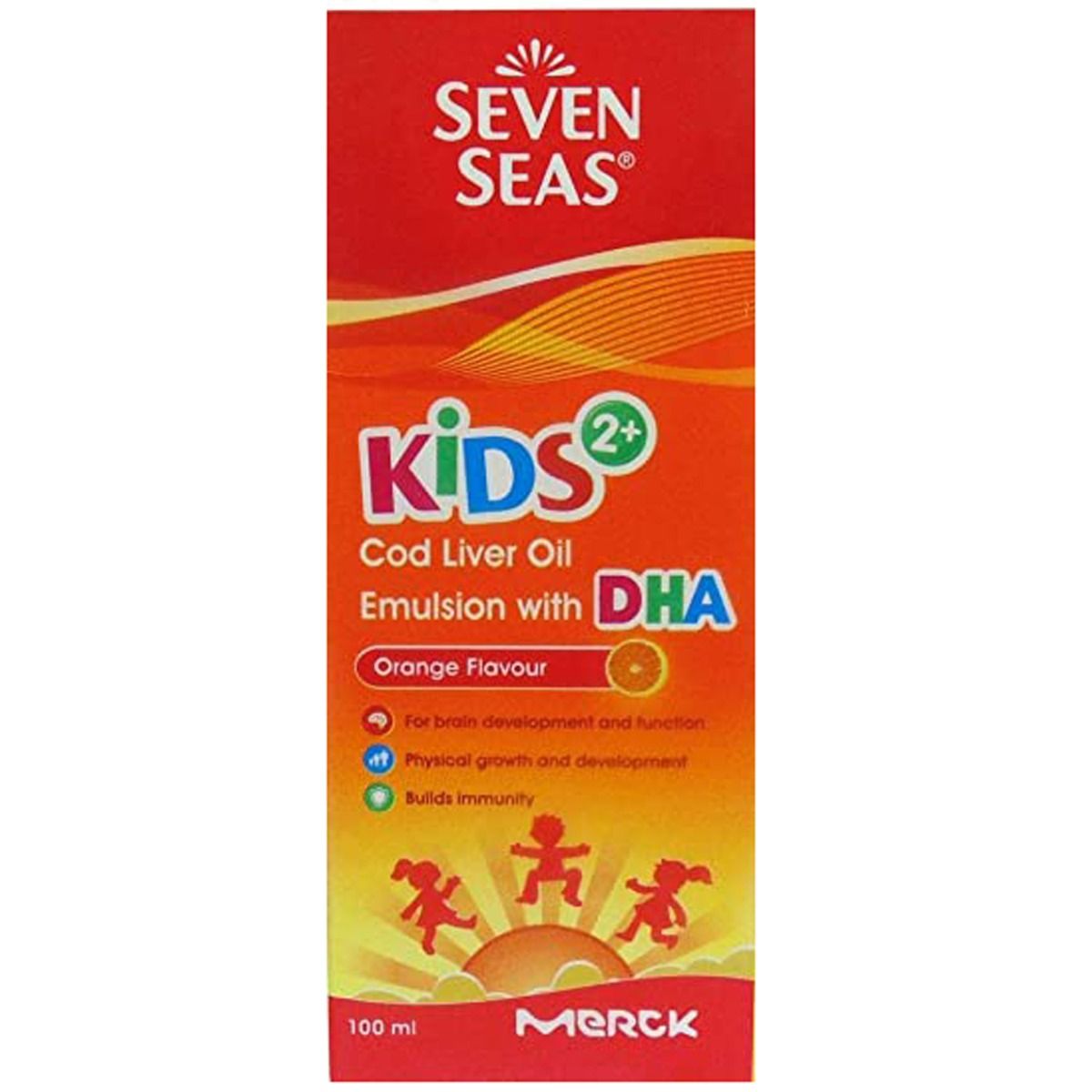Seven Seas Kids Orange Flavour Cod Liver Oil, 100 ml Price, Uses, Side ...