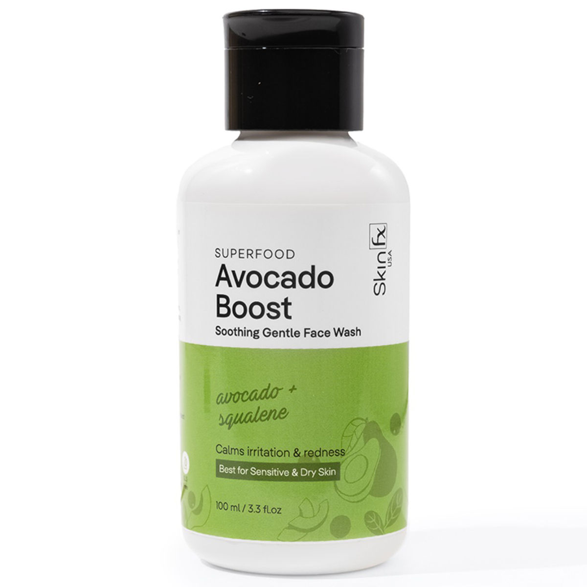 Buy Skin Fx Superfood Avocado Boost Soothing Face Wash, 100 ml | 19 ...