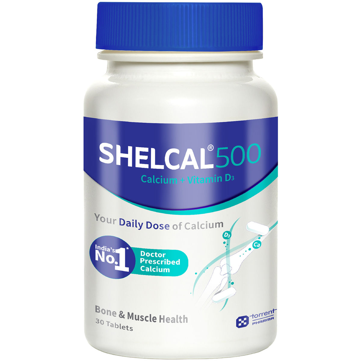 Buy Shelcal 500 Calcium + Vitamins D1, 30 Tablets | 19 Minutes Delivery ...