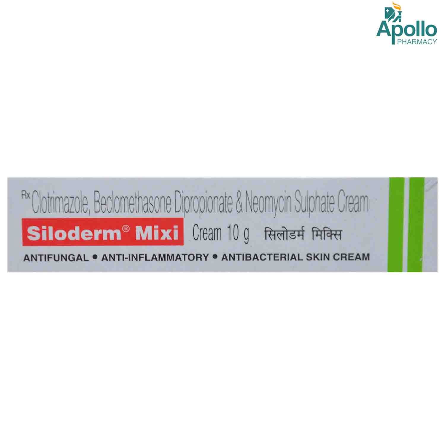 Siloderm Mixi Cream 10 gm Price, Uses, Side Effects, Composition ...