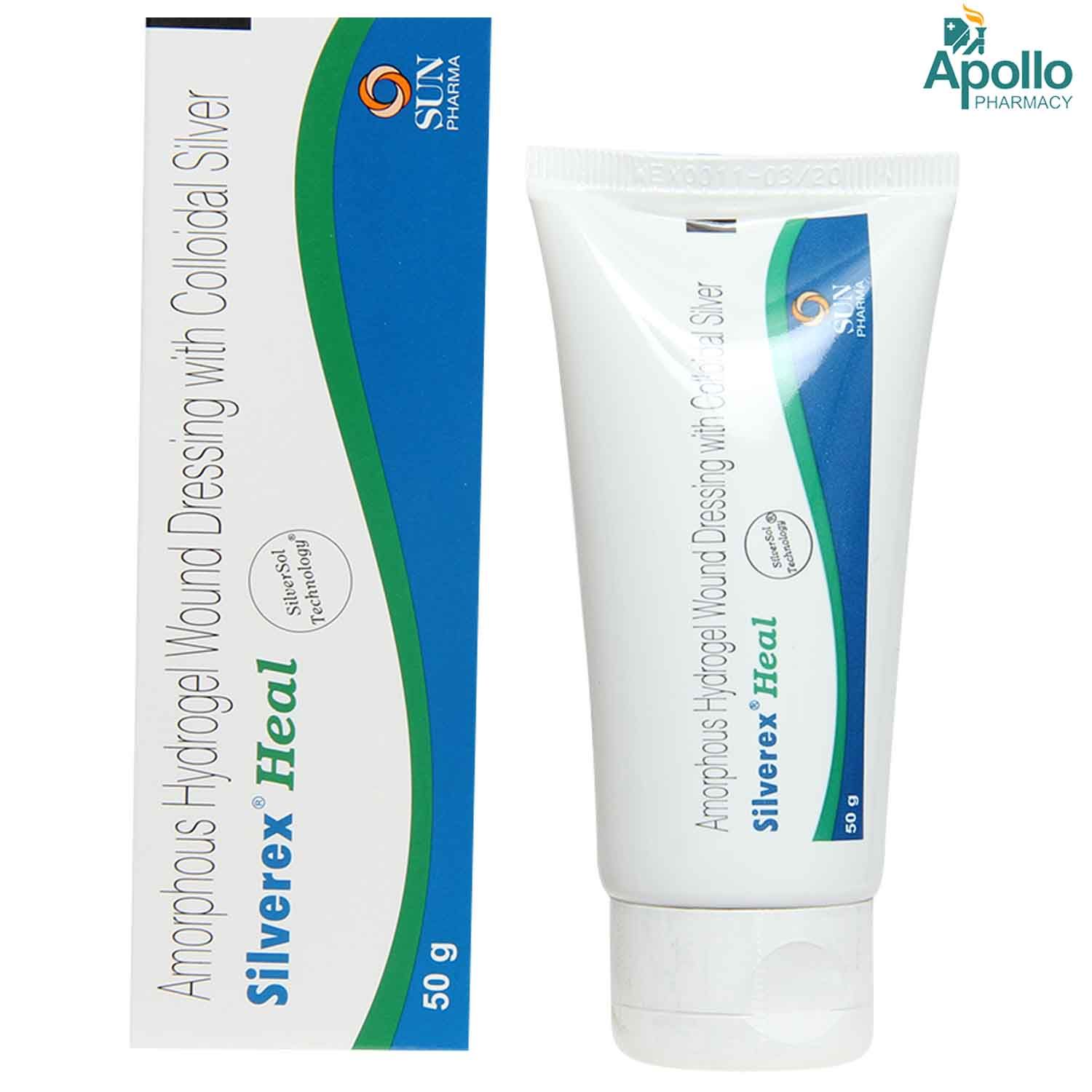 Silverex Heal Cream 50 gm Price, Uses, Side Effects, Composition ...