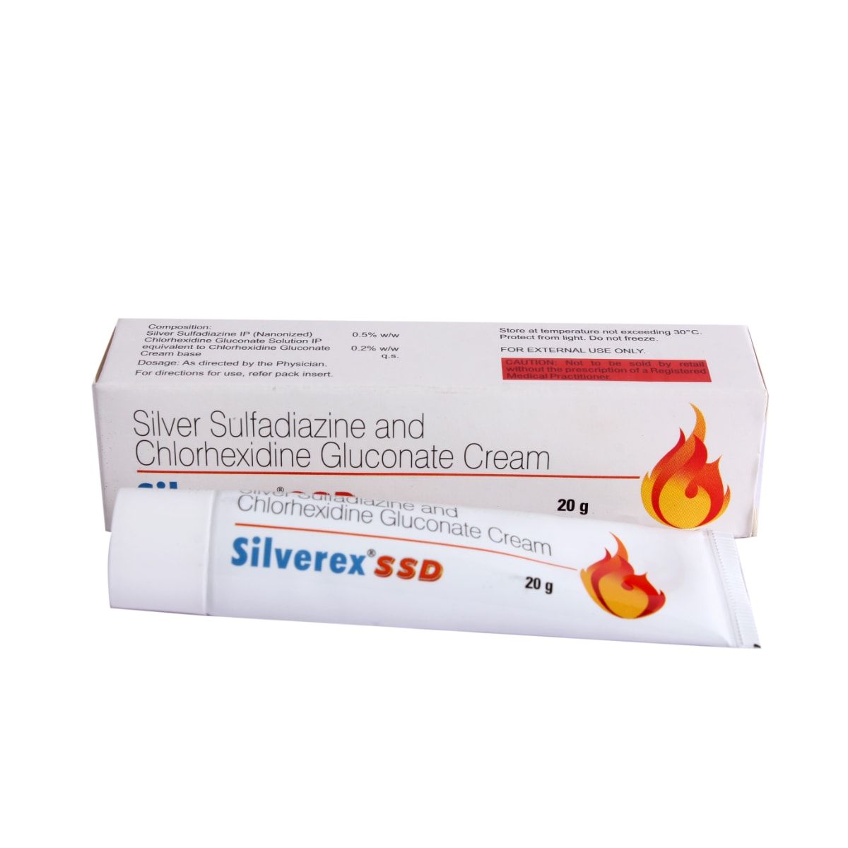 Silverex SSD Cream 20 gm Price, Uses, Side Effects, Composition ...