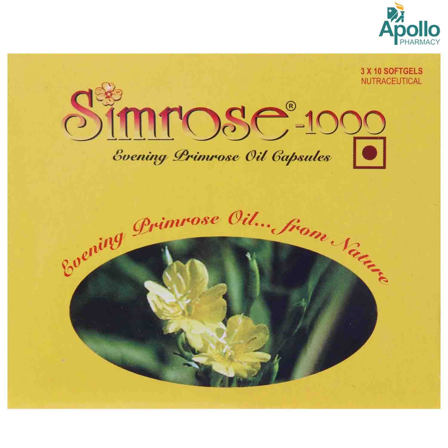 Simrose-1000 Capsule | Uses, Side Effects, Price | Apollo Pharmacy