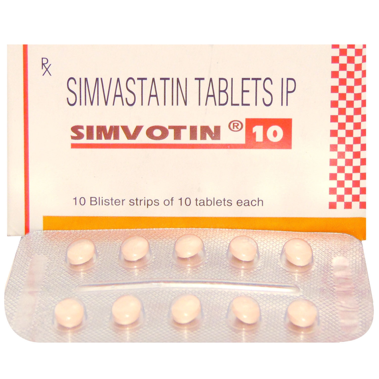 Simvotin 10 Tablet 10's Price, Uses, Side Effects, Composition - Apollo ...