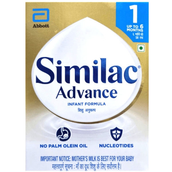 Buy Similac Advance Infant Formula Stage 1 Powder (Up to 6 Months), 400 ...