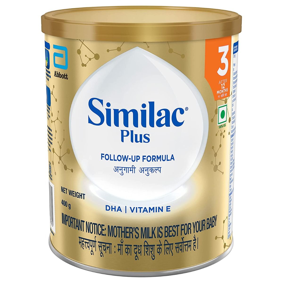 Similac Plus Follow-Up Formula Stage 3 Powder, 400 gm Price, Uses, Side ...