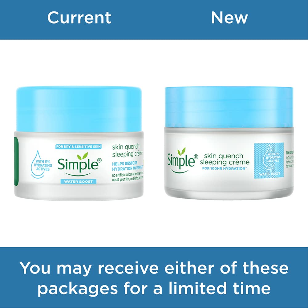 Simple Water Boost Skin Quench Sleeping Creme, 40 gm Price, Uses, Side ...