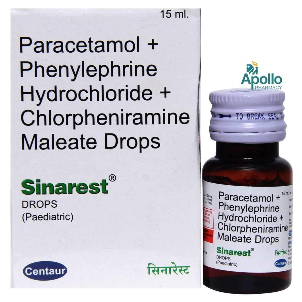 Sinarest Paediatric Drops 15 ml Price, Uses, Side Effects, Composition ...