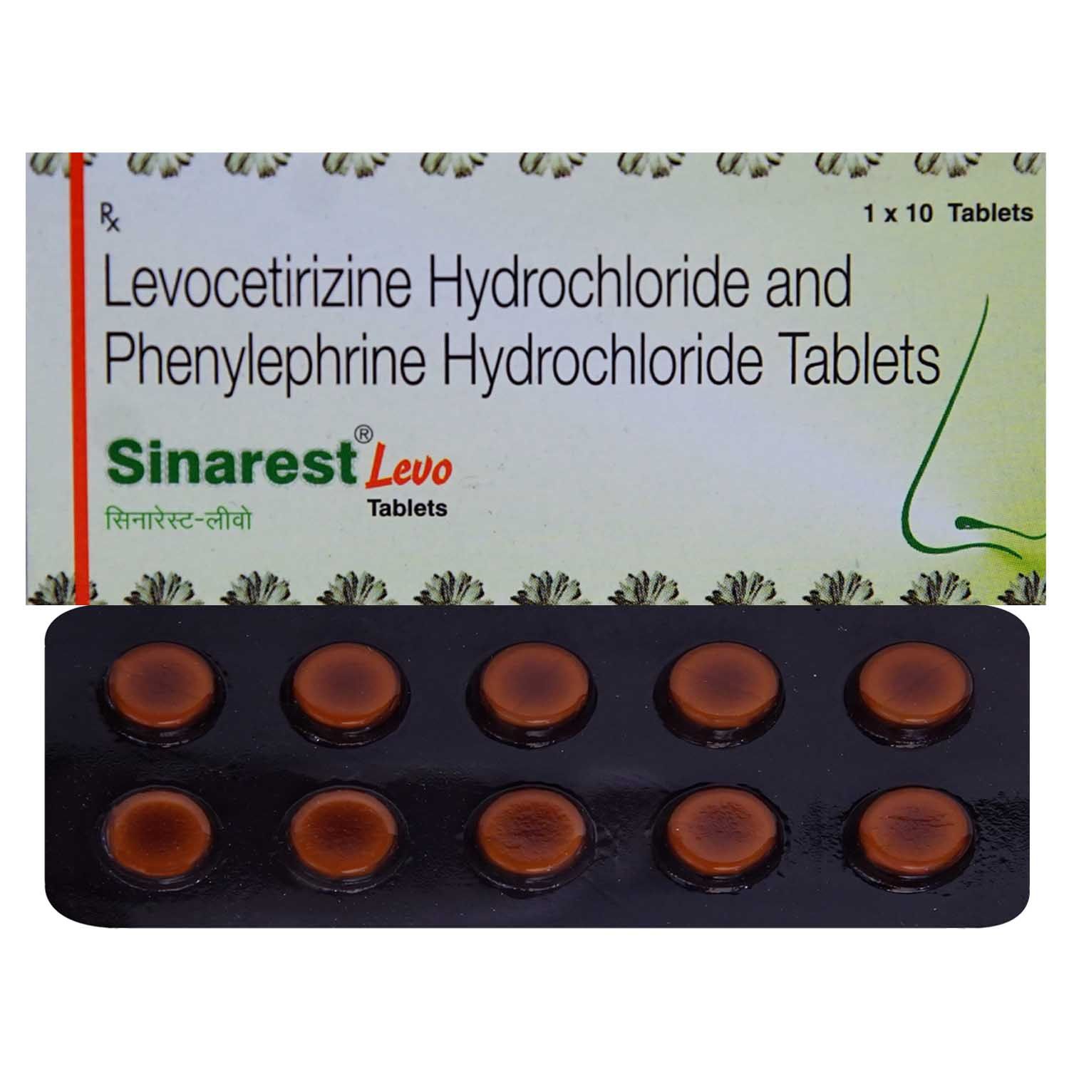 Sinarest Levo Tablet | Uses, Side Effects, Price | Apollo Pharmacy