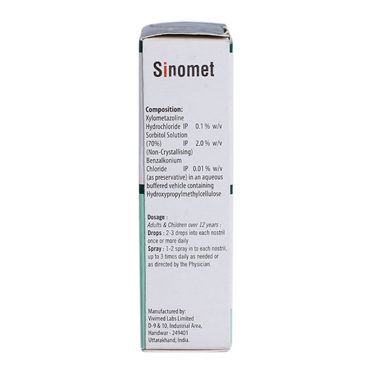 SINOMET NASAL DROPS | Uses, Side Effects, Price | Apollo Pharmacy